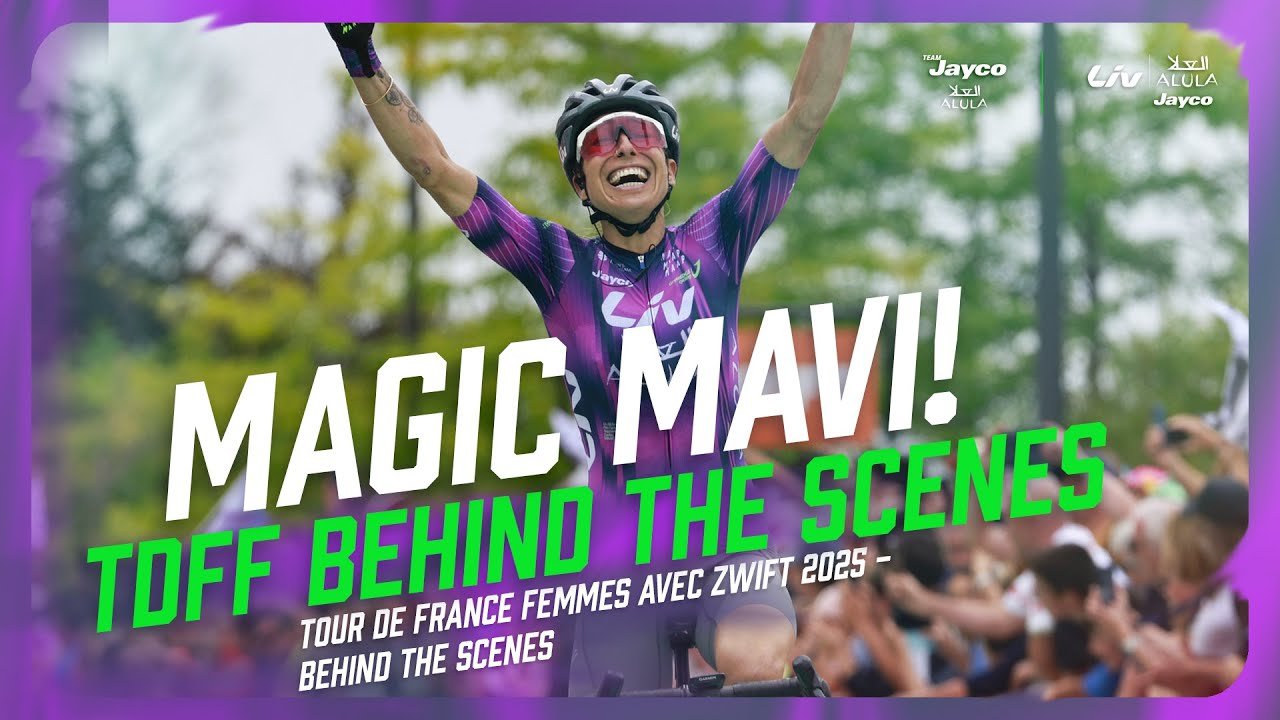 Behind the scenes @ the Tour de France Femmes avec Zwift 2025 with Liv ...